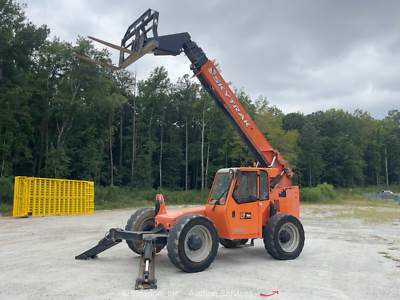 2015 Skytrak 10054 54’ 10K Telescopic Reach Forklift Telehandler Cab ...