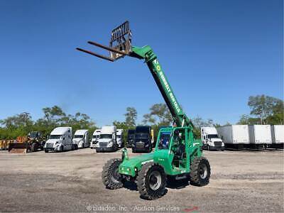 2014 Skytrak 6036 6,000 lbs Telescopic Reach Forklift Telehandler Aux ...