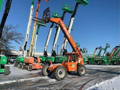 2015 Skytrak 6042 42' 6,000 lb Telescopic Reach Forklift Cab ...