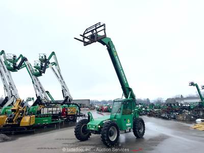 2014 Skytrak 6042 42' 6,000 lb Telescopic Reach Forklift Cab ...