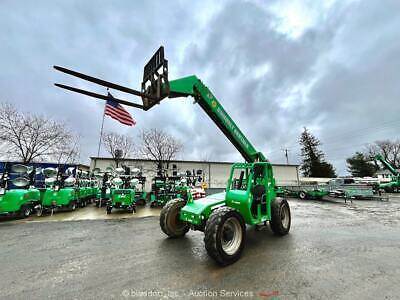 2015 Skytrak 6042 6,000 lbs Telescopic Reach Forklift Telehandler Aux ...