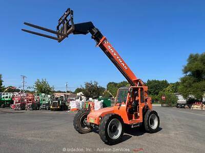 2015 Skytrak 6042 6,000 lbs Telescopic Reach Forklift Cab Telehandler ...