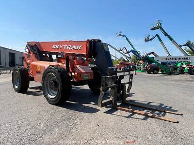 2015 Skytrak 6042 6,000 lbs Telescopic Reach Forklift Cab Telehandler ...