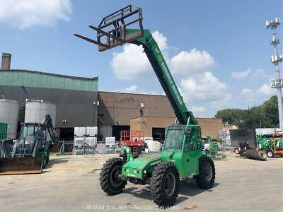 2014 Skytrak 6042 6,000 lbs Telescopic Reach Forklift Cab Telehandler ...