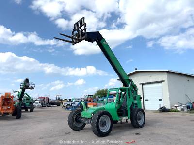 2016 Skytrak 8042 42' 8K Telescopic Reach Forklift Telehandler JLG Aux ...