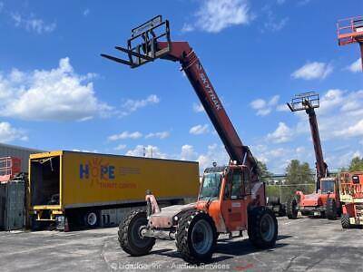 2015 Skytrak 8042 8,000 lbs Telescopic Reach Forklift Telehandler 8k ...