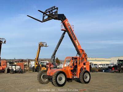 2016 Skytrak 8042 8,000 lbs Telescopic Reach Forklift Telehandler Aux ...