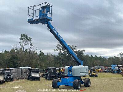2007 Genie S-40 40' 4WD Diesel Telescopic Boom Lift Man Aerial -Repair For Sale | Jasper, FL ...
