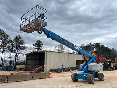 2014 Genie S-80X 80' 4WD Diesel Telescopic Boom Lift Man Aerial ...