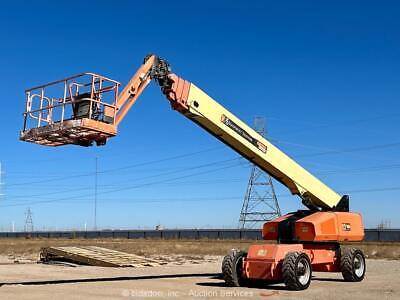2013 JLG 1200SJP 120' 4WD Diesel Telescopic Boom Lift Aerial Platform ...