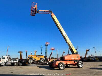 2013 JLG 1200SJP 120' 4WD Diesel Telescopic Boom Lift Man Aerial Hyd ...