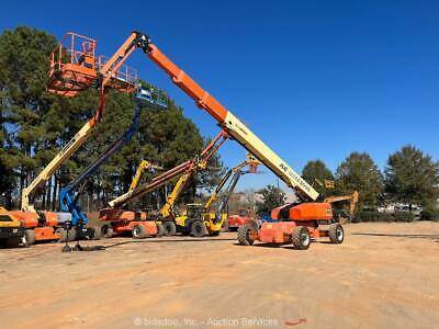 2014 JLG 1200SJP 120' 4WD Diesel Telescopic Boom Lift Man Aerial ...