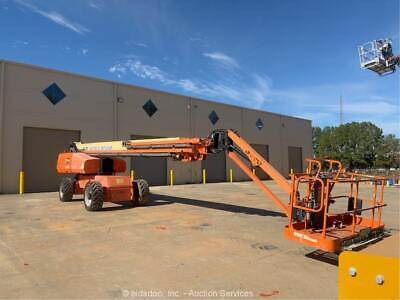 2014 JLG 1200SJP 120' 4WD Diesel Telescopic Boom Lift Man Aerial ...