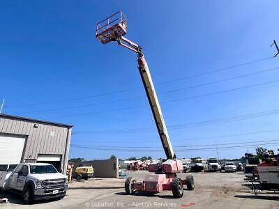 2014 JLG 1200SJP 120' 4WD Diesel Telescopic Boom Lift Man Aerial For ...