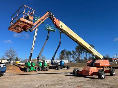 2017 JLG 1350SJP 135' 4WD Diesel Telescopic Boom Lift Man Aerial ...