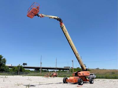 2014 JLG 1500SJ 150' 4WD Diesel Telescopic Boom Lift Man Aerial ...