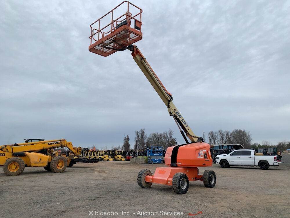 2015 JLG 400S 40' 4WD Diesel Telescopic Boom Lift Man Aerial SkyPower ...