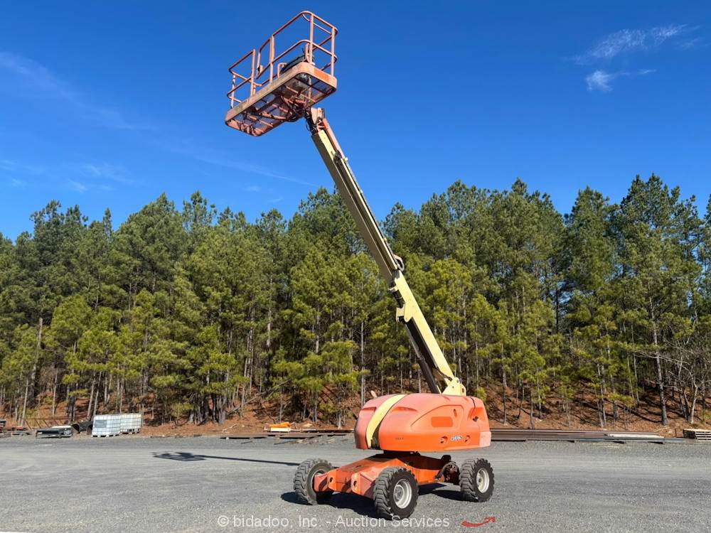 2001 JLG 400S 40’ 4WD Diesel Telescopic Boom Lift Man Aerial Platform ...
