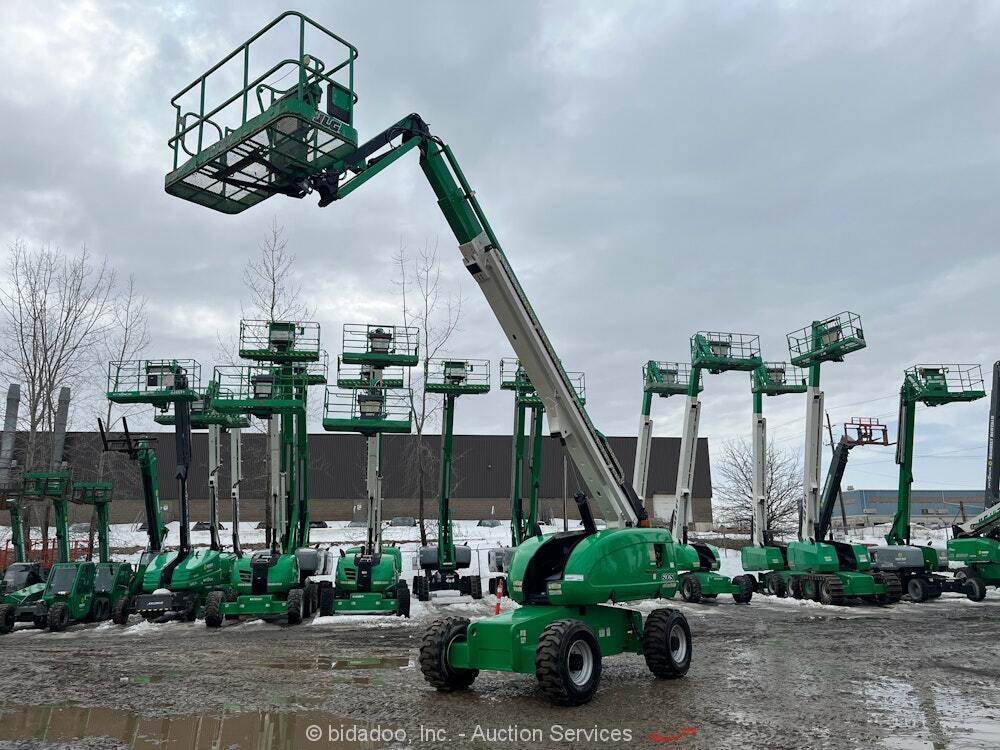 2006 JLG 600SJ 60' 4WD Diesel Telescopic Boom Lift Recon Aerial ...