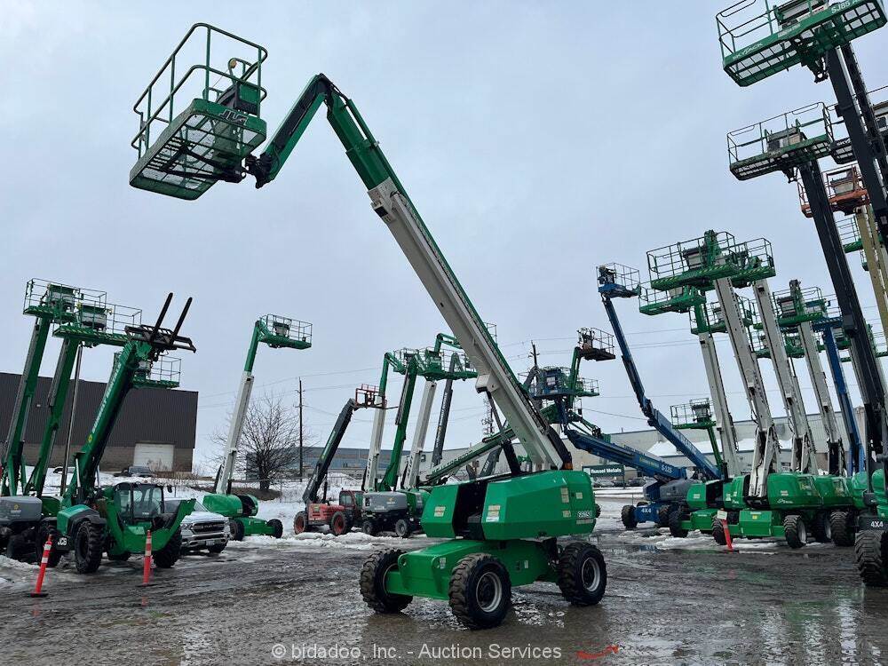 2003 JLG 660SJ 66' 4WD Diesel Telescopic Boom Lift Man Aerial Platform bidadoo For Sale ...