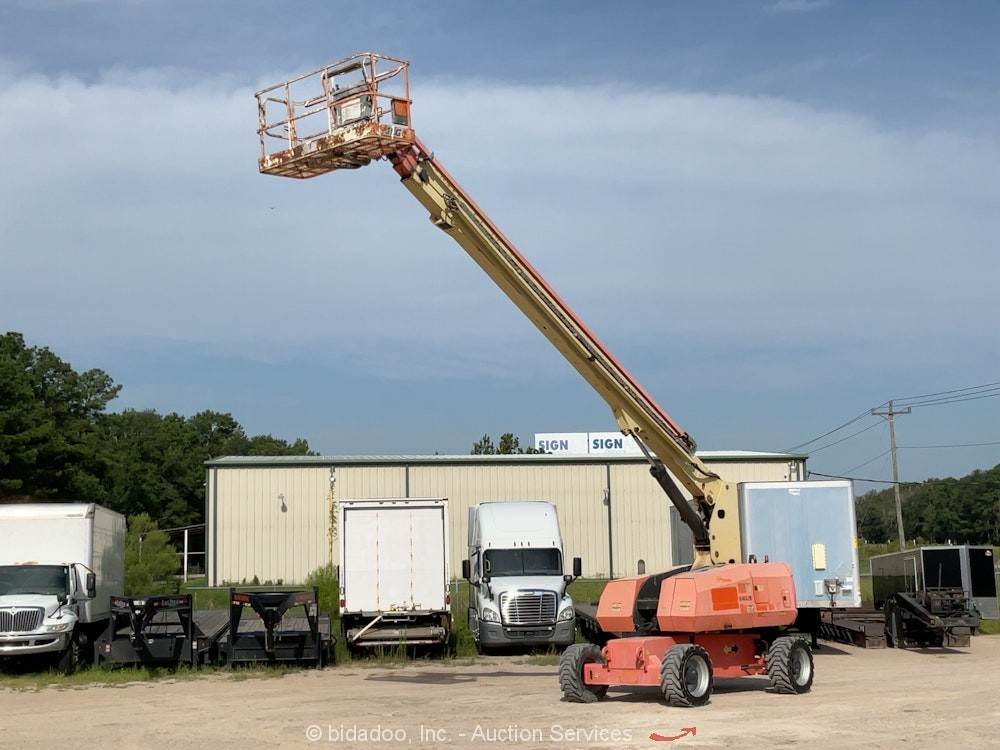 2016 JLG 800S 80' 4WD Diesel Telescopic Boom Lift Man Aerial SkyPower ...