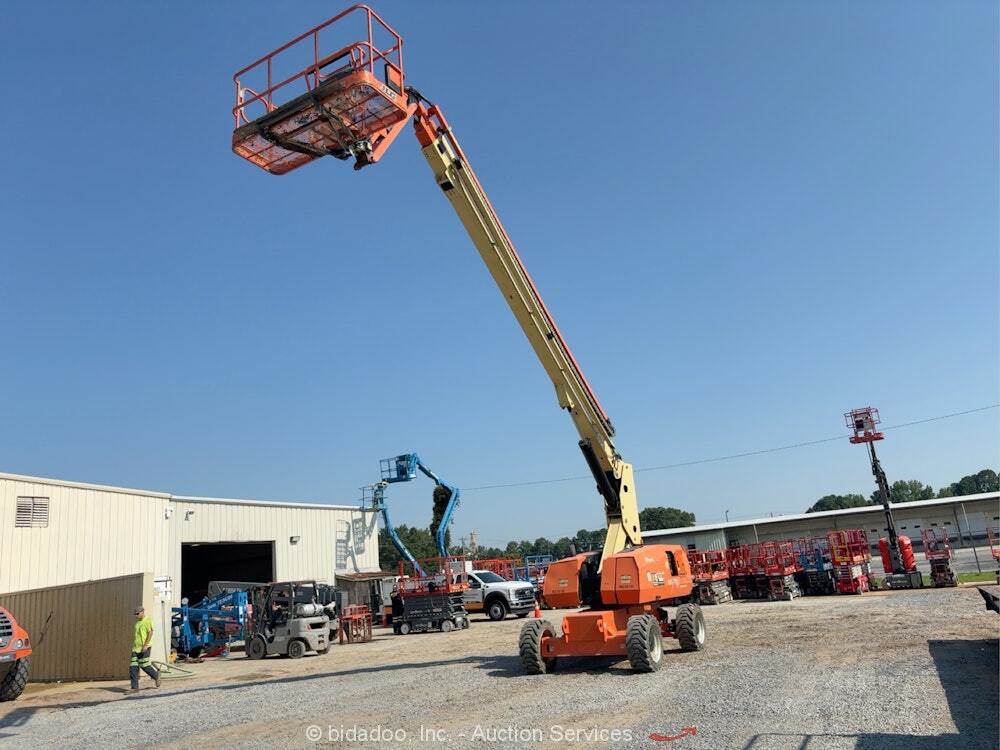 2018 JLG 860SJ 86' 4WD Diesel Telescopic Boom Lift Man Aerial Platform ...