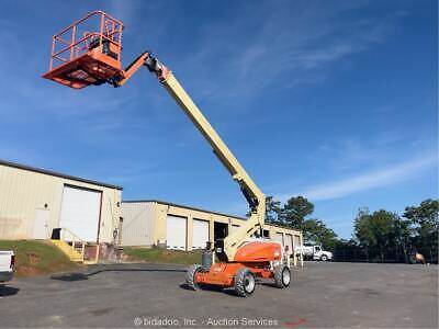 2016 JLG E 600 JP 60' Electric Telescopic Boom Lift Man Aerial Platform ...