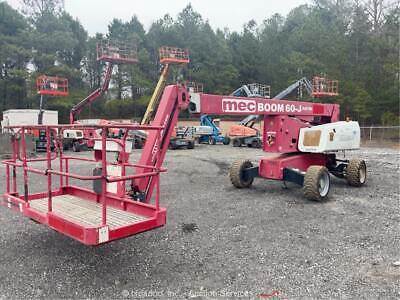 2016 MEC 60-J Electric 60' Telescopic Boom Lift Man Aerial Platform Jib ...