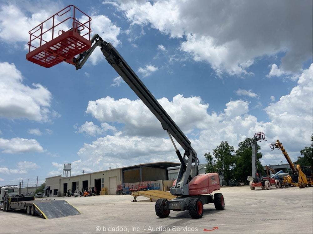 2016 Skyjack SJ86T 86' 4WD Diesel Telescopic Boom Lift Platform Aerial ...
