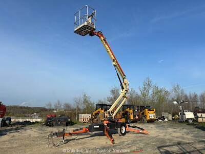 2015 JLG T350 35' Towable Electric Articulating Boom Lift Man Aerial ...