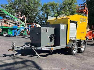 2017 Wacker Neuson E3000 T/A Towable Diesel Fired Ground Heater Genset ...