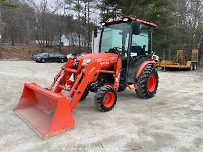 2020 Kubota LX2610 4WD Diesel Utility Ag Farm Tractor 3-Point PTO Cab ...