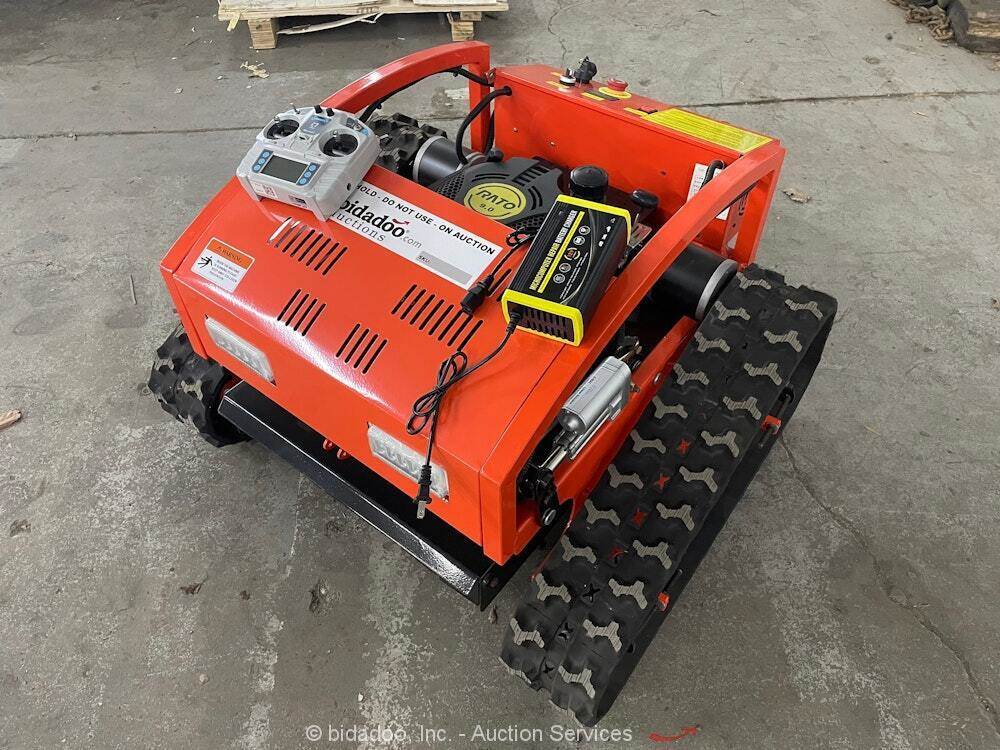 2024 Machpro MP-M500Pro 22" Remote Controlled Tracked Lawnmower bidadoo ...