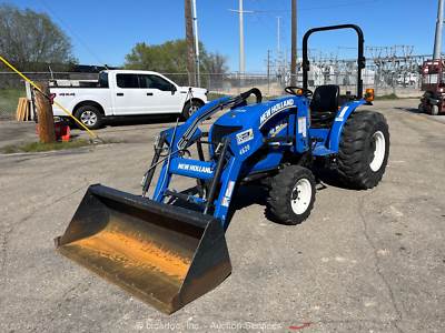 2019 New Holland Work Master 25 4WD Diesel Utility Ag Farm Tractor PTO ...