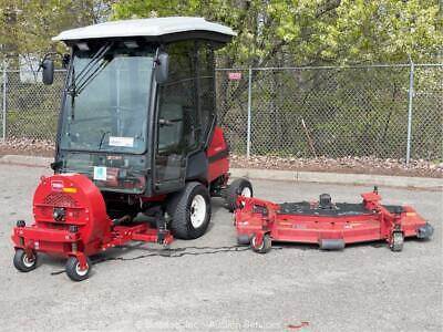 2015 Toro 30345 4WD Lawn Tractor Mower Debris Blower 24HP Diesel Cab ...