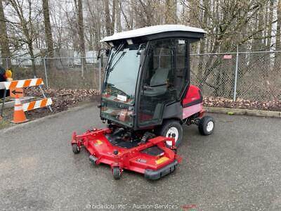 2015 Toro GROUNDSMASTER 3280-D 4WD Lawn Tractor Mower Debris Blower Cab ...