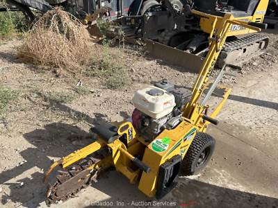 Vermeer RT60 3" Walk Behind Mechanical Mini Trencher Soil Digger Honda ...