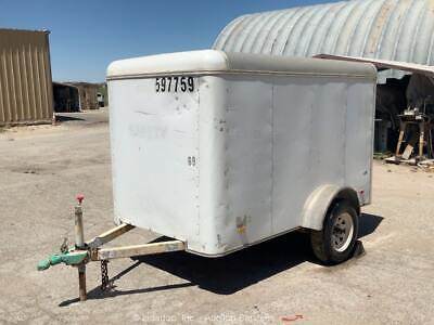 2005 Pace American JT58SA S/A Enclosed Box Utility Equipment Trailer ...