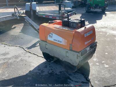 2019 Multiquip MRH-800GS 26" Double Drum Walk Behind Roller Compactor ...