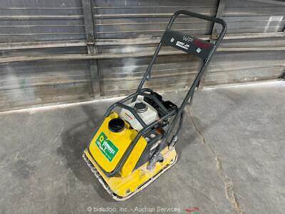 2018 Wacker Neuson WP1550AW Walk-Behind Soil Ground Plate Compactor Gas ...