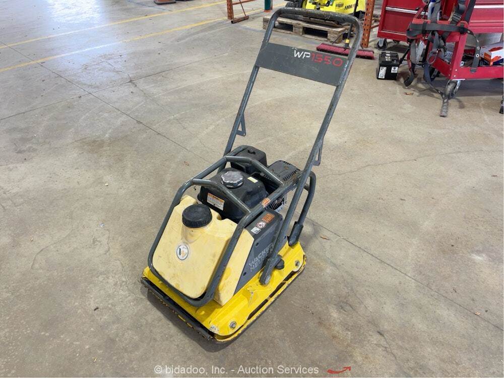 2022 Wacker Neuson WP1550Aw Walk-Behind Vibratory Plate Compactor Honda ...