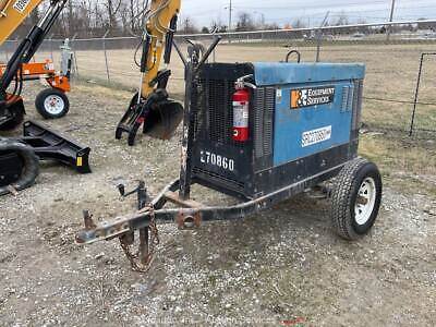 2007 Miller BIG BLUE 300 Diesel Towable Welder Generator Genset 120 ...