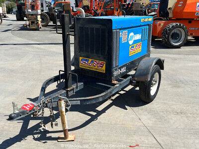 2012 Miller BigBlue 400D 400 Amp Diesel Towable Welder Generator Diesel ...