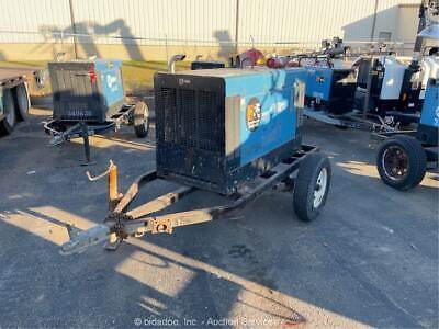 2007 Miller Electric BIG BLUE 300 Diesel Towable Welder Generator ...