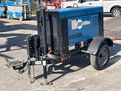 2018 Miller Electric BIG BLUE 400 Diesel Towable Welder Generator ...