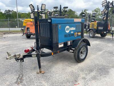 2019 Miller Electric Big Blue 400 Pro Towable Welder Generator Mig ...