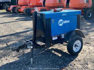 2017 Miller Electric Big Blue 400 Pro S/A Towable Welder Generator For ...