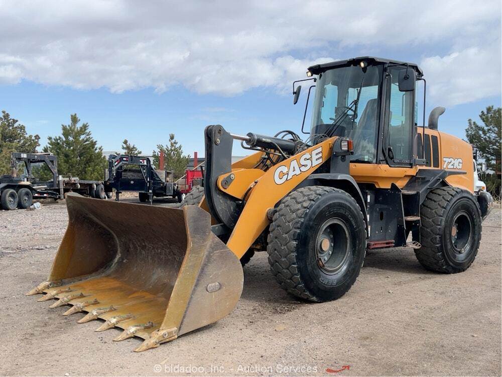 2018 Case 721G 4WD Articulated Front End Wheel Loader Tractor Q/C ...