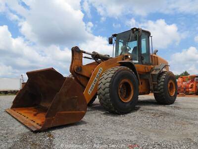 2015 Case 821F Wheel Loader Tractor Aux Hydraulic Q/C Bucket Cab Diesel ...