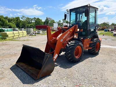 2021 Hitachi ZW50-5B Articulating Wheel Loader Tractor A/C Cab Hyd Q/C ...